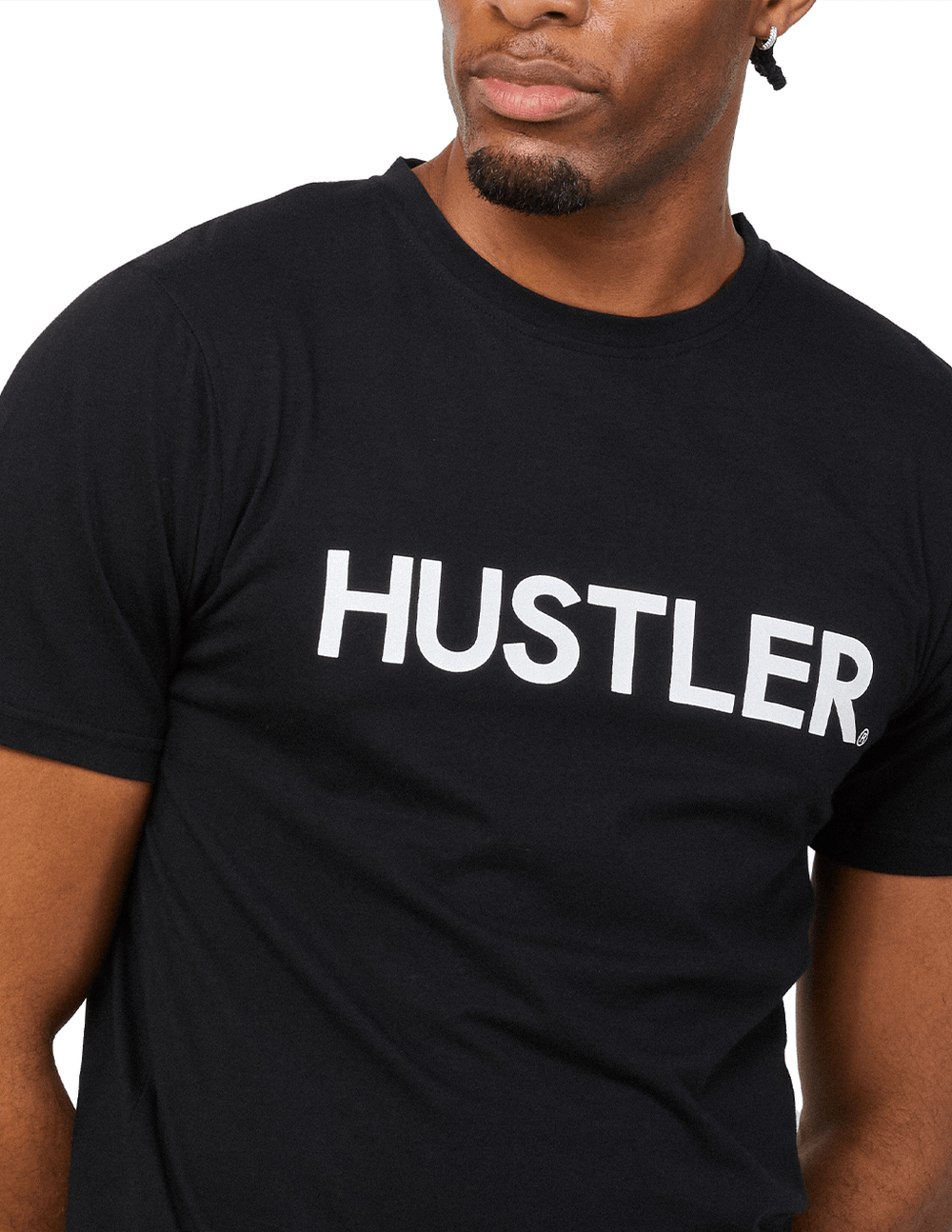 HUSTLER Classic Logo Crew Neck Tee | Apparel Mens at Hustler Hollywood